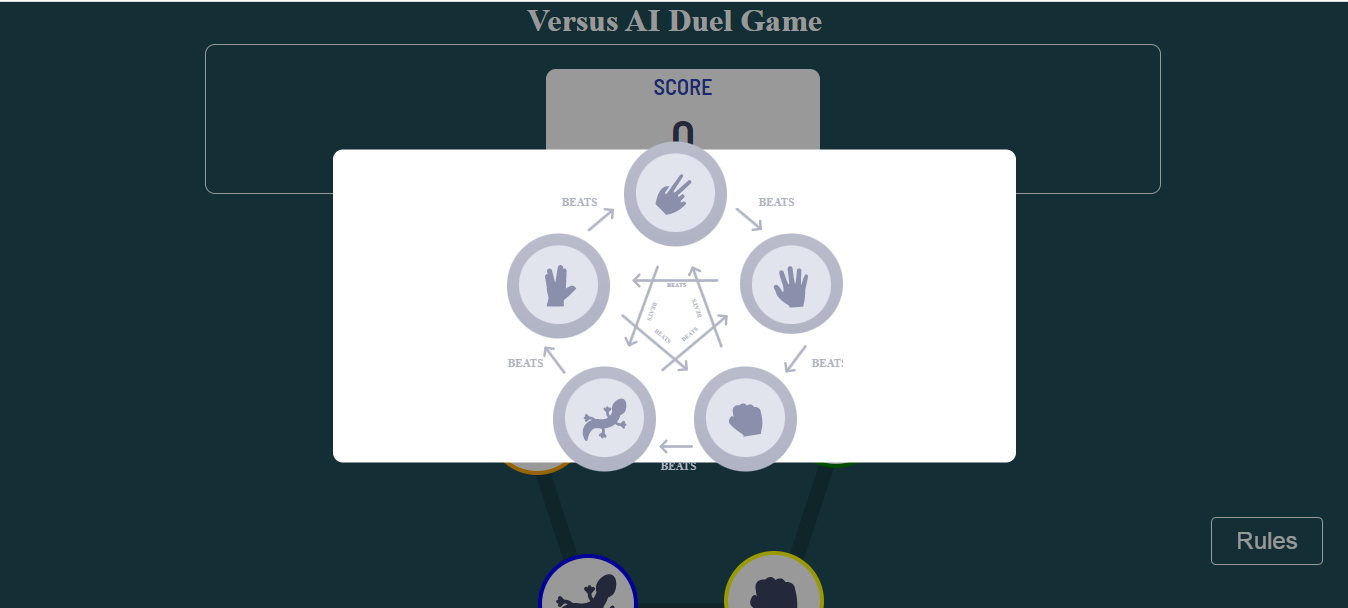 Versus Ai Duel Game In Javascript Free Source Code Sourcecodester 9981
